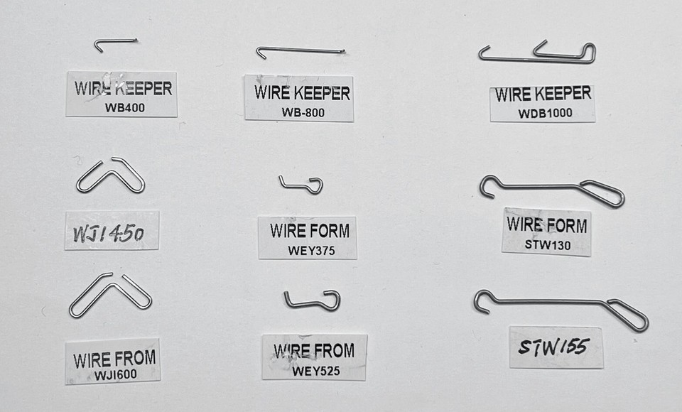 Wire Keeper Wire Form for Do-It Mold - Model - Select - 100 Pcs | eBay