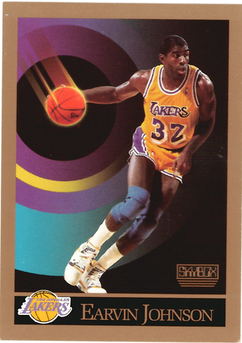 Earvin "Magic" Johnson - SkyBox 1990 - LA Lakers | eBay