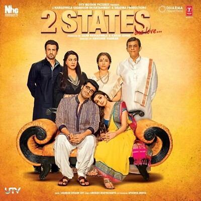 2 STATES - Bollywood Vinyl Gatefold LP, Shankar Ehsaan Loy, BRAND NEW ...