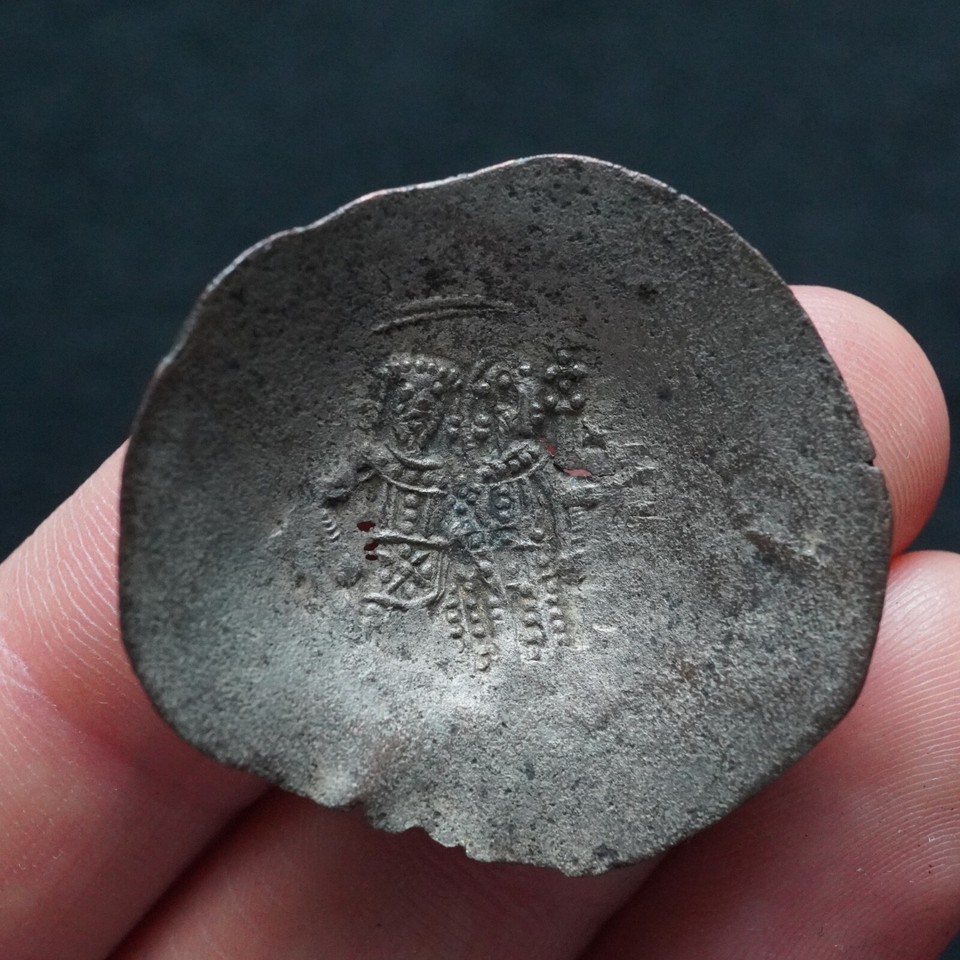 Lot de 3 Monnaies Byzantines, Aspron Trachy (Scyphate) [10LOT2] | eBay