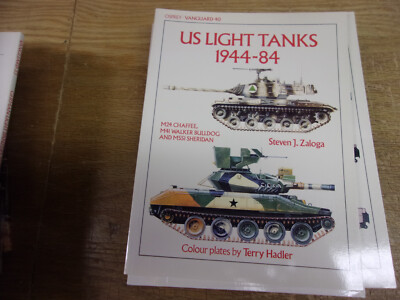 Osprey Vanguard - #40 US Light Tanks 1944-84 | eBay