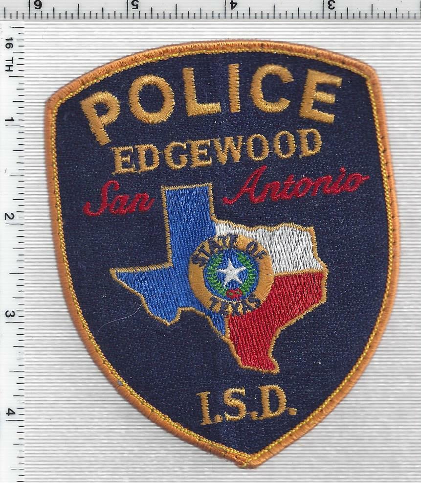 Edgewood I.S.D. Police (Texas) 3rd Issue Uniform Take-Off Shoulder ...