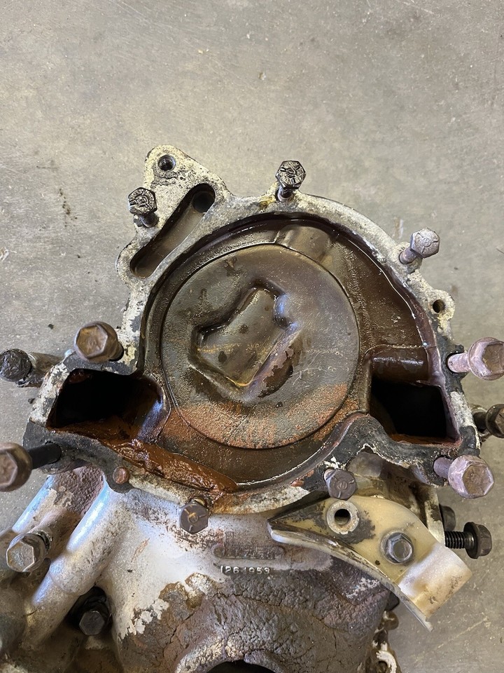 231 V6 G Body Monte Buick Chevy 3.8 L RWD Timing Cover Oil Pump Water ...