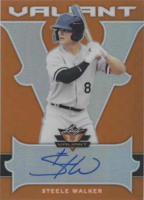 2018 Leaf Valiant - Steele Walker #BA-SW1 Orange /35 (AU, RC) for sale ...