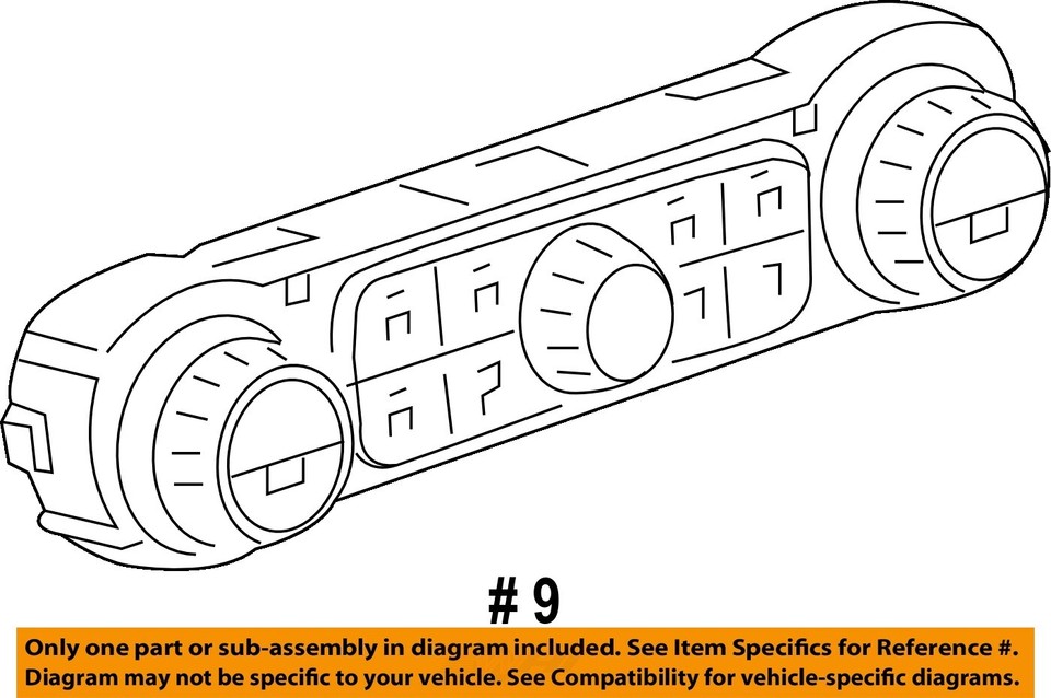 GM OEM 17-19 Sierra 1500 Cluster Switches-Heater Control 84258729 | eBay