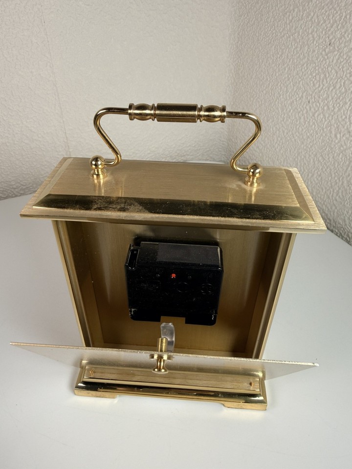 Acctim Gold-Tone Radio Controlled Quartz Carriage Clock | eBay UK