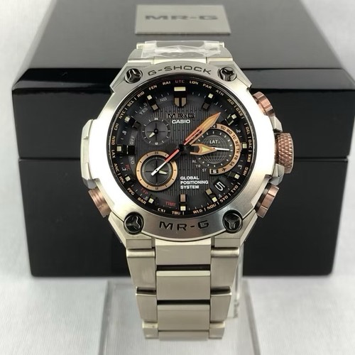 Casio G-Shock Titanium GPS Tough Solar Digital-Analogue MRG-G1000DC-1 ...