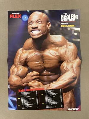 Dexter Jackson / Sonny Schmidt Bodybuilding Muscle Fitness Poster | eBay