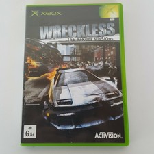 Wreckless The Yakuza Missions Xbox Original Game PAL Activision 2002 ...