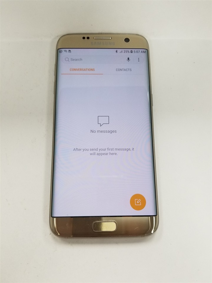 Samsung Galaxy S7 Edge 32GB Gold SM-G935U (Unlocked) GSM World Phone ...