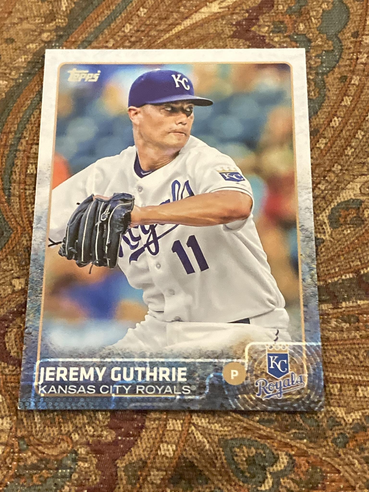 2015 Topps #235 Jeremy Guthrie | eBay