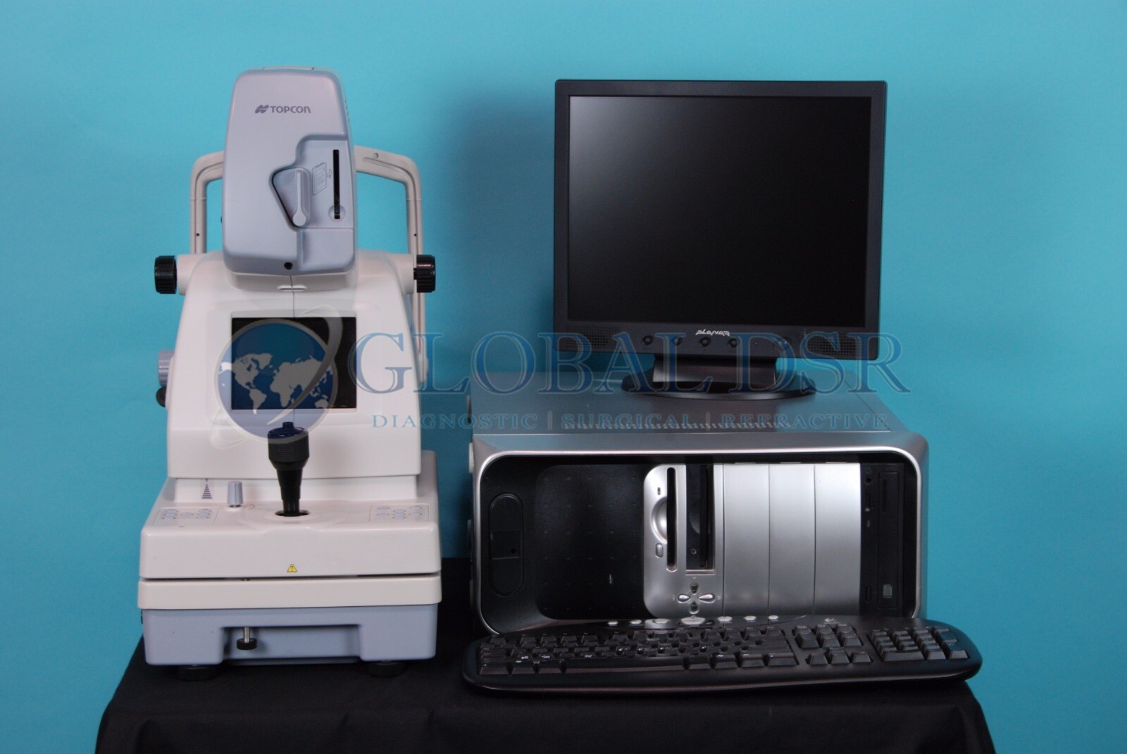 Topcon NW100 Non Mydriatic Fundus Camera NM w/ Lombart Digital Video ...