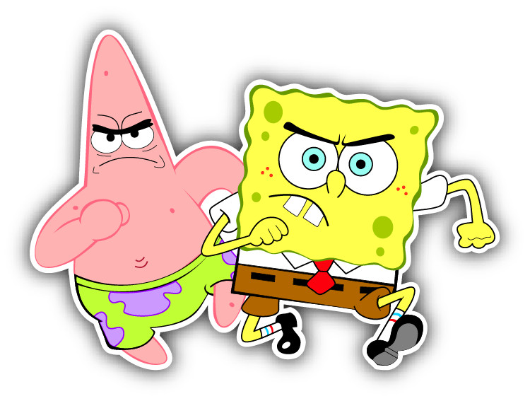 Spongebob Patrick Angry