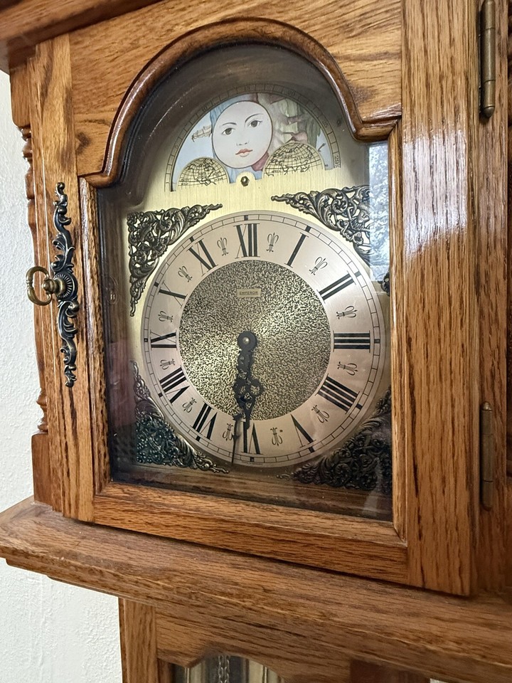 Beautiful Emperor Model 101 Grandfather Clock ~ Handcrafted 1979 ...
