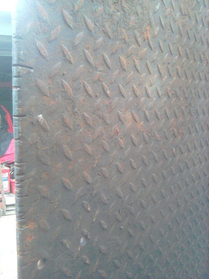 Steel Checker Plate 1250 x 1800 x 12mm | eBay UK