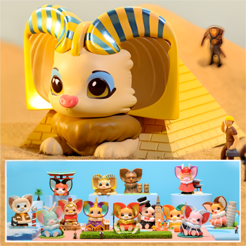 POP MART Yoki Travel Around The World Series Blind Box(confirmed)Figure ...