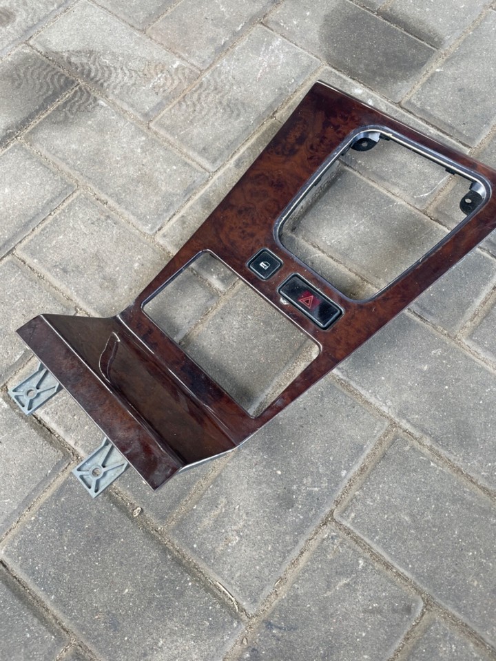 BMW e38 center console wood trim RHD for a car with third climate ...