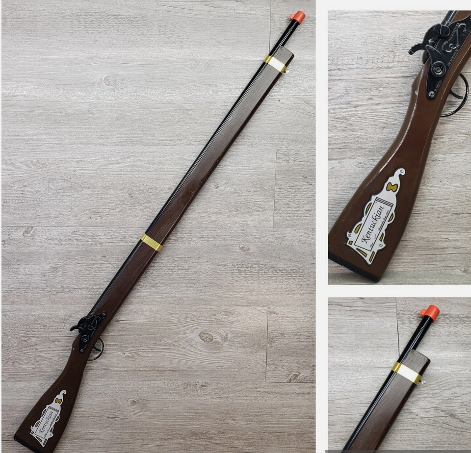 Musket Solid Wood Toy Gun with Bright Orange Tip Parris NEW CLASSIC TOY ...