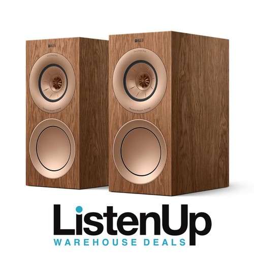 KEF R3 Meta HiFi Bookshelf Speakers (Walnut) | eBay