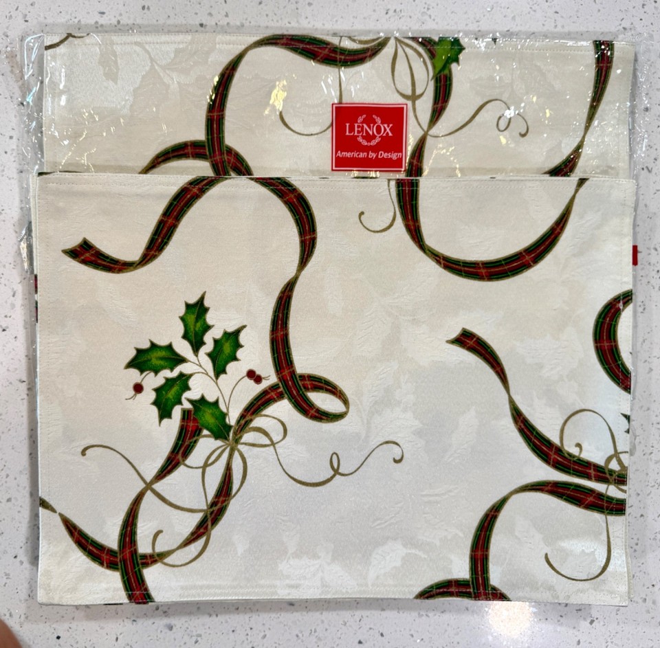 Lenox Holiday Nouveau Table Linens | eBay