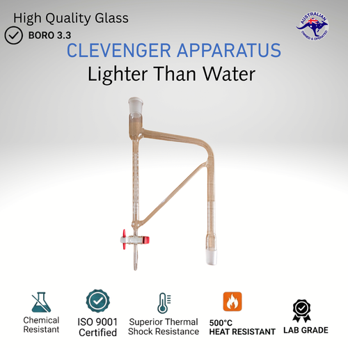 Clevenger Apparatus Essential Oil Extraction 25ML Premium Glass FREE ...