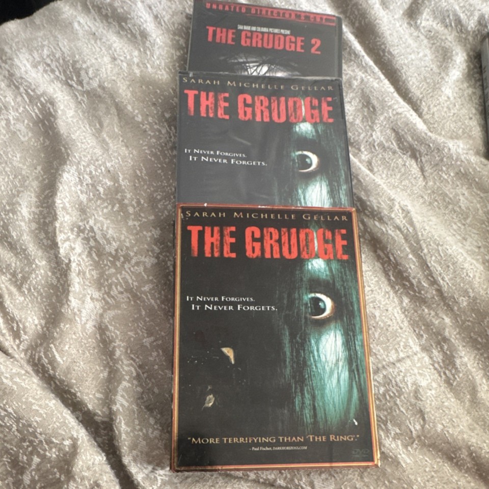 The Grudge & The Grudge 2 (DVD, Unrated Edition, Horror, Sarah Michelle ...