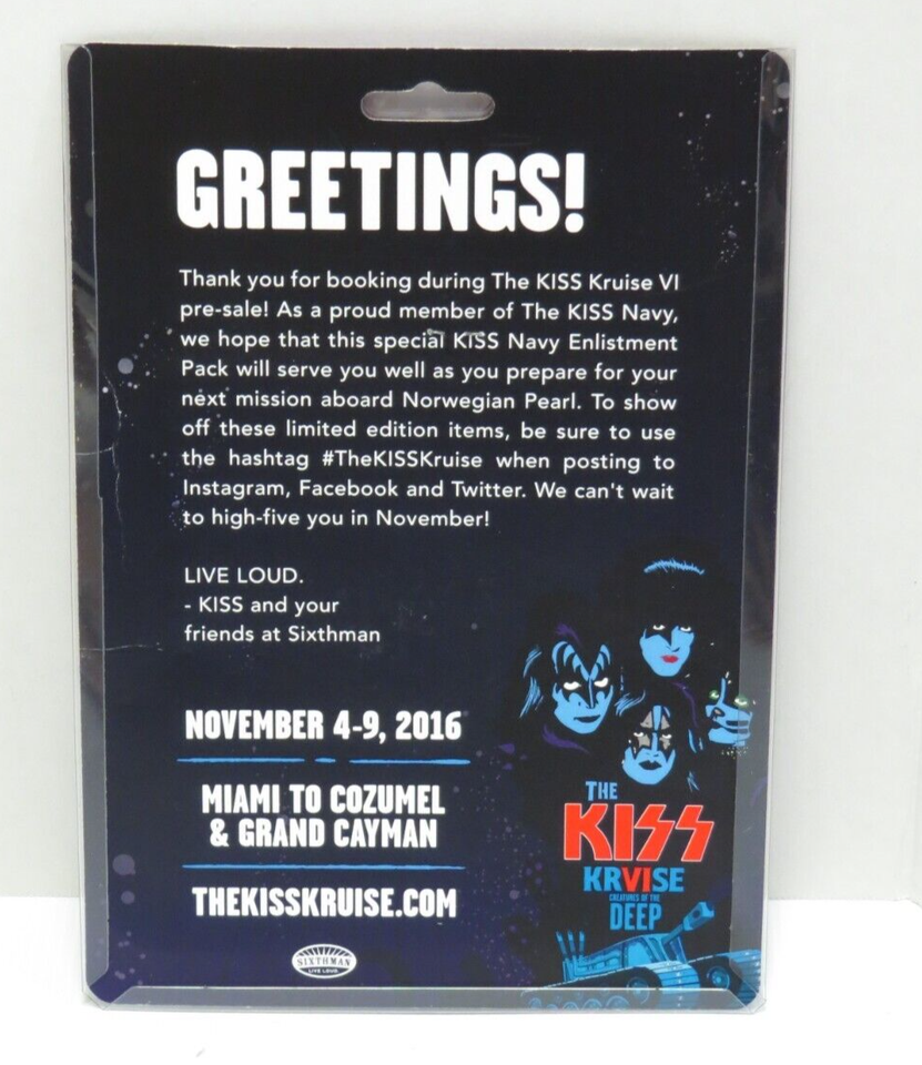 KISS KRUISE VI CREATURES OF THE DEEP NIGHT ENLISTMENT PACK SEALED | eBay