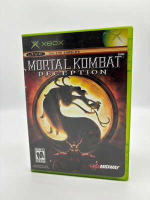 Mortal Kombat: Deception (Microsoft Xbox, 2004) CIB Complete Tested | eBay