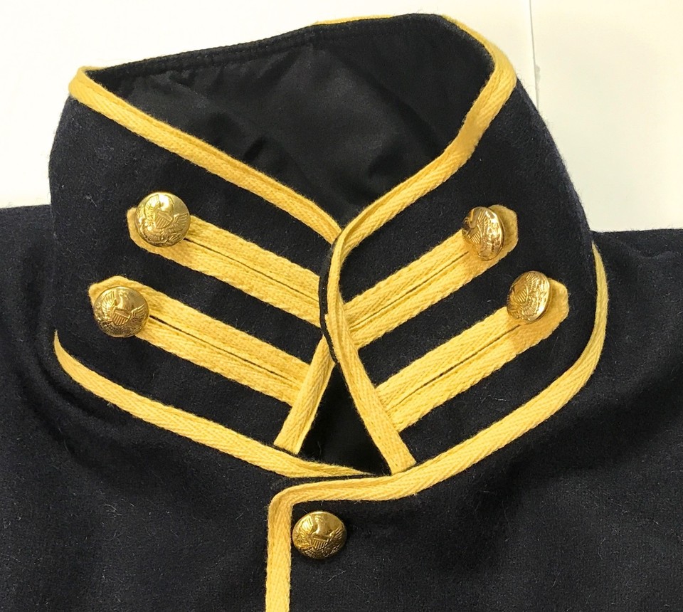 CIVIL WAR US UNION INFANTRY SHELL JACKET-CAVALRY-LARGE | eBay