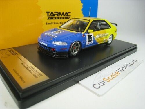 HONDA CIVIC EG9 #95 MACAU GUIA RACE 1996 SPOON SPORTS 1/43 TARMAC WORKS ...