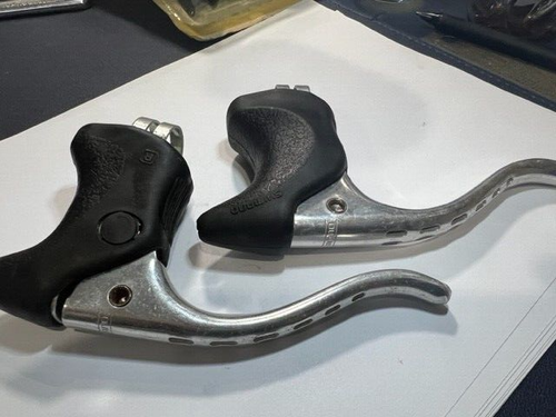 ! Shimano Vintage Road Bike Brake levers BL-Z326 Standard Cable Routing ...