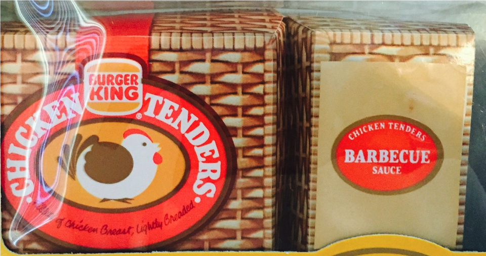 Chicken Tenders Play Set - Burger King Restaurant - Realistic Play Food ...