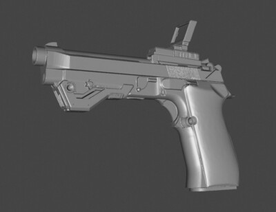 Sci-Fi Pistol 1:6 Scale Weapons for 12 Inch Action Figures | eBay Australia