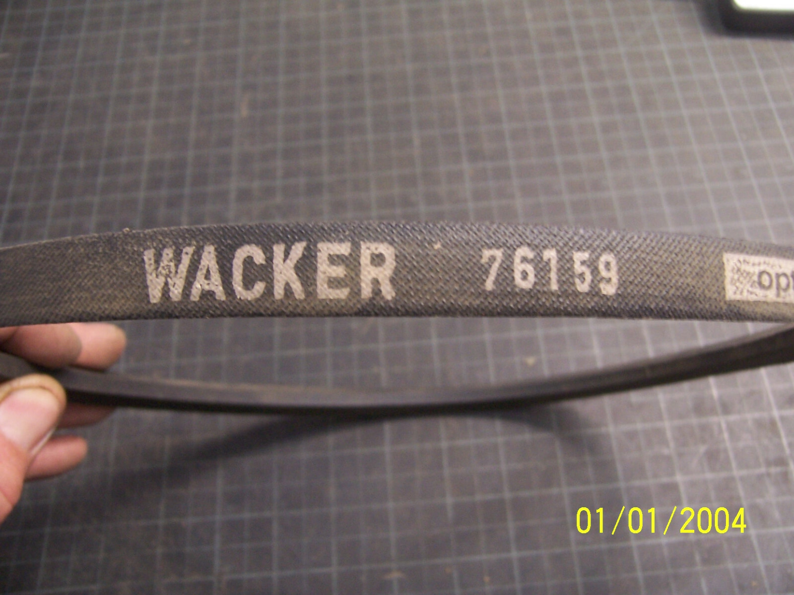 GENUINE WACKER NEUSON 0076159 V-BELT SPA782LW, 5000076159, N.O.S. | eBay