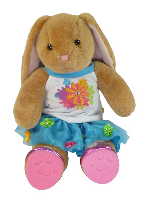 Build-A-Bear Workshop Stuffed Plush Bunny Rabbit W/ B-A-B Clothing ...