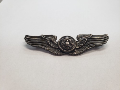 World War II Sterling Silver Military Wings Pin brooch | eBay