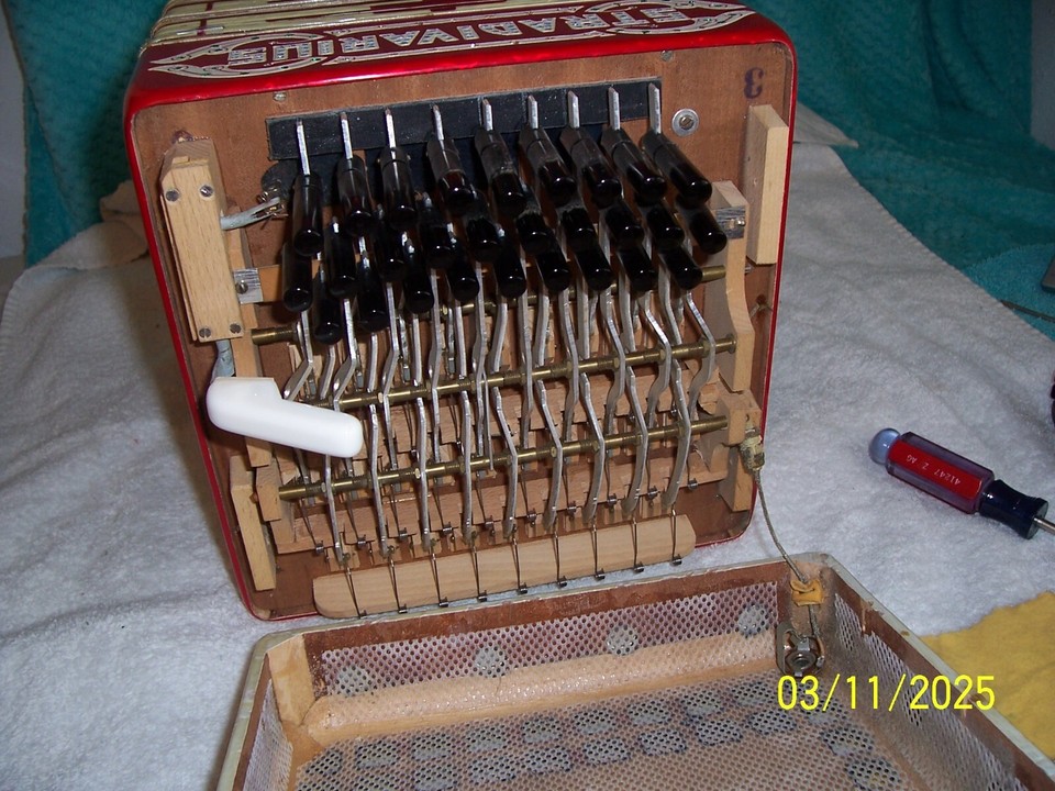 STRADIVARIUS Chemnitzer Triple Concertina Made in Italy Key of Bb Good ...