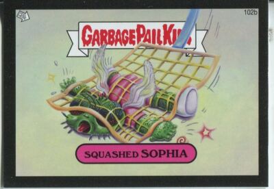Garbage Pail Kids Mini Cards 2013 Black Parallel Base Card 102b ...
