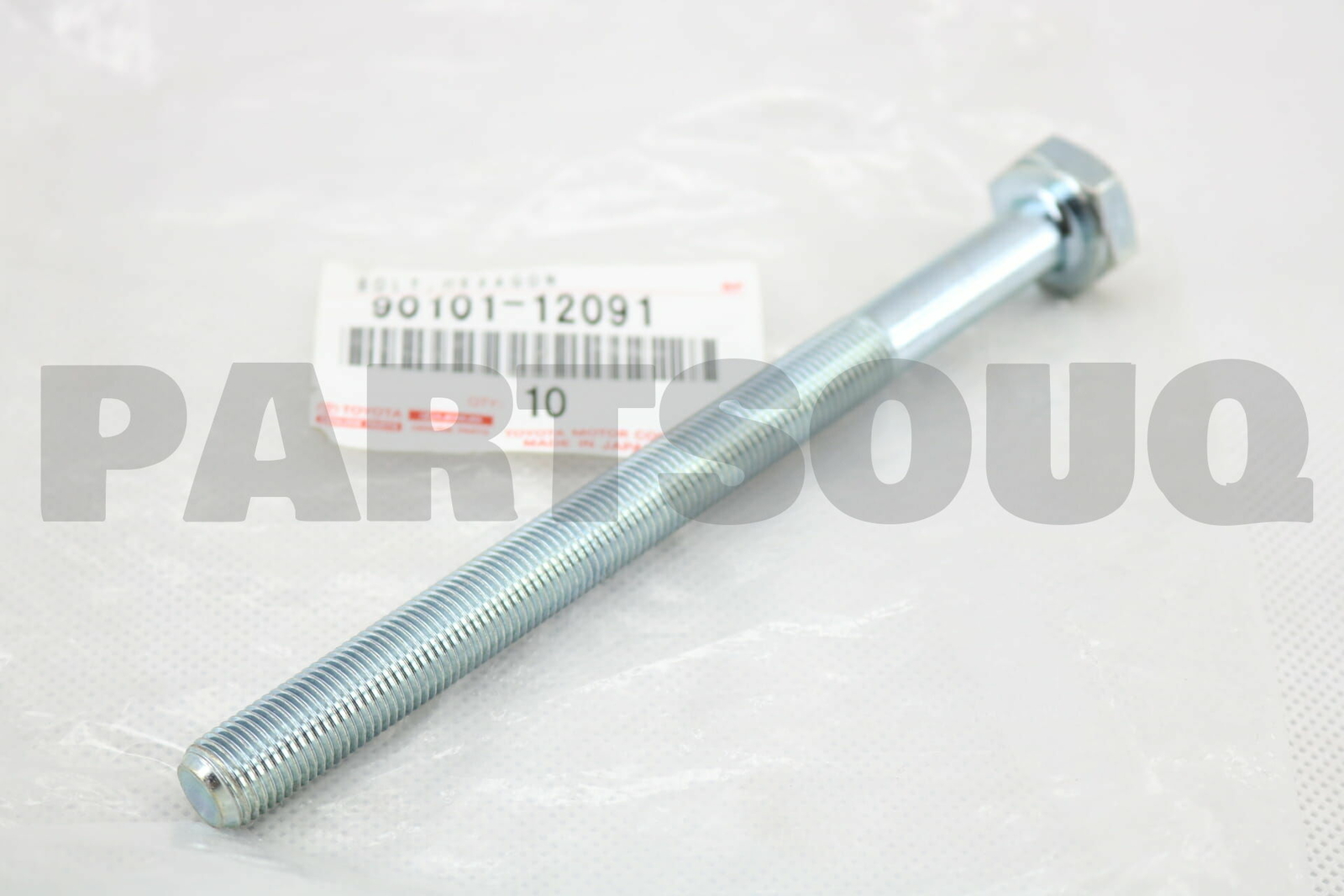 9010112091 Genuine Toyota BOLT, HEXAGON(FOR ANCHOR ARM ADJUSTING) 90101 ...