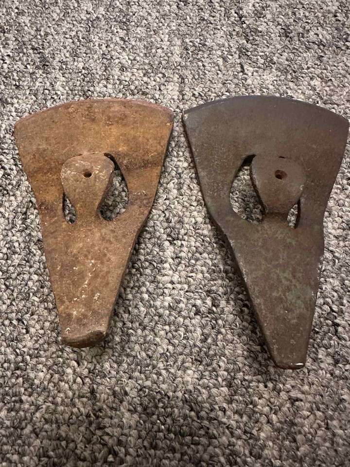 Vintage Cast Steel Cultivator / Plough Parts – Agricultural Soil Tools ...