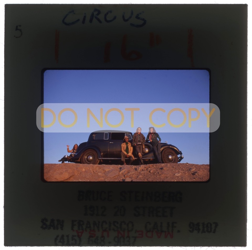 Early JEFFERSON AIRPLANE Original VTG Unseen 35mm Transparency C38 ...