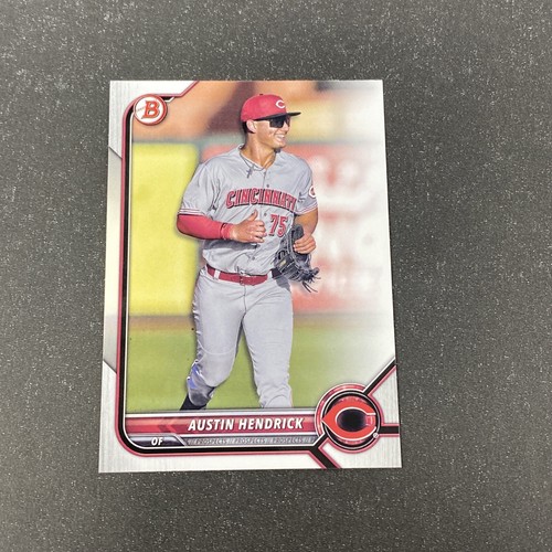 Austin Hendrick Prospect Card 2022 Bowman Paper #BP-33 Base Set ...