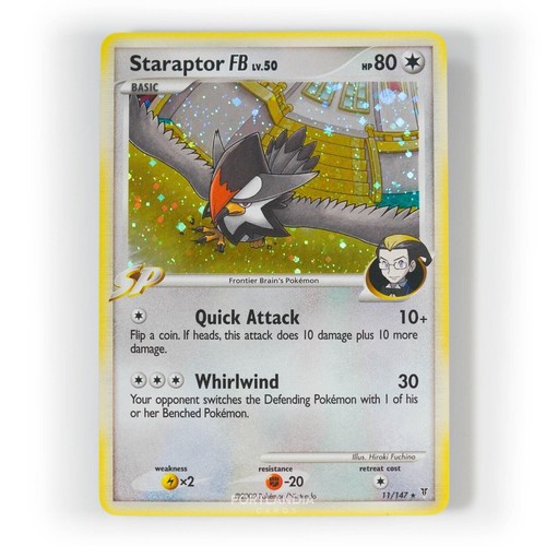Pokemon - Staraptor FB Holo - 11/147 - Platinum: Supreme Victors - Ex ...