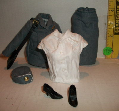 REPRODUCTION BARBIE PAN AM 1678 OUTFIT REPRO 1966 VERY RARE BY MATTEL ...