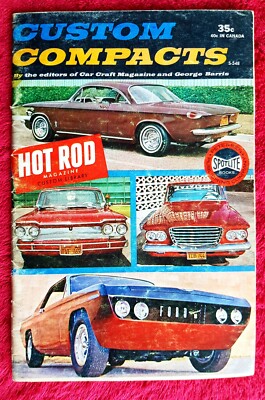 HOT ROD Custom Compacts Specials #548 Magazine 1964 George Barris RARE ...