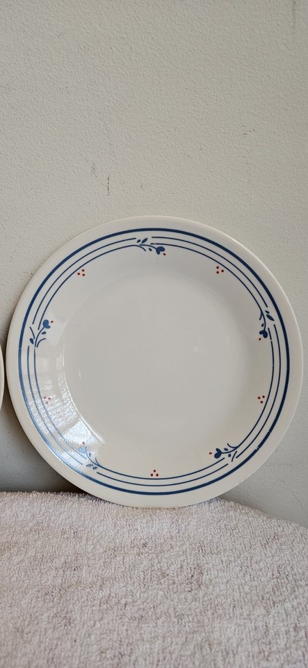CORELLE COUNTRY VIOLETS by CORNING SET OF 2 BREAD & BUTTER B & B PLATES ...