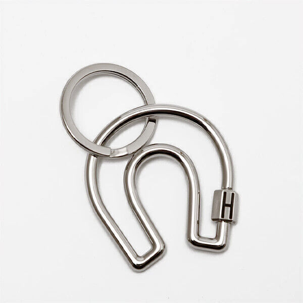 HERMES Fer a Cheval Keychain Key Ring Silver H077329FJ | eBay HERMES Fer a Cheval Keychain Key Ring Silver H077329FJ | eBay