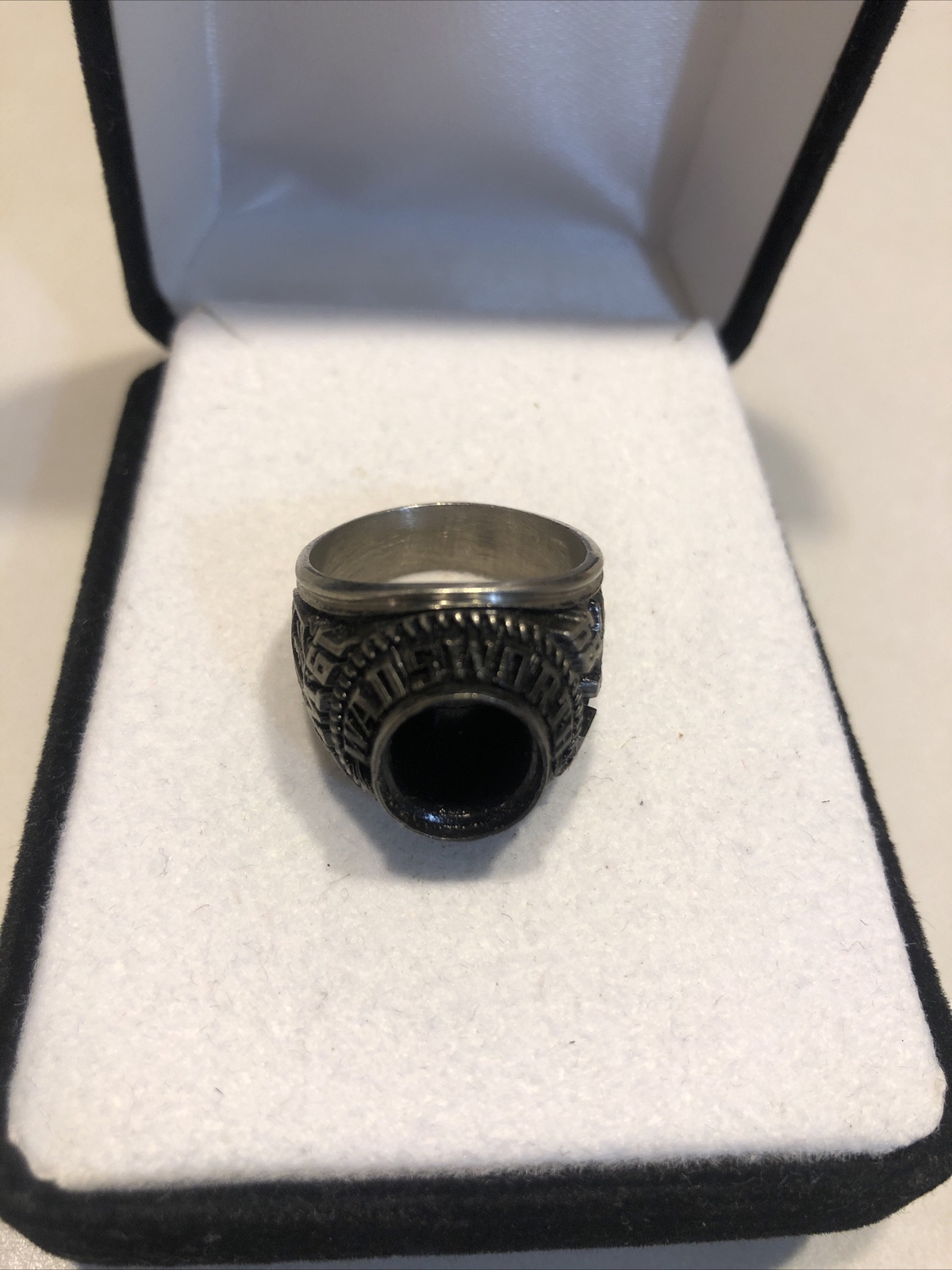 Vtg 1984 Wadsworth HS Class Ring “unfinished” - Gem