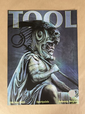 Tool - Antwerp, Belgium Poster - Adi Granov Aevum- Sportpaleis 05/13 ...
