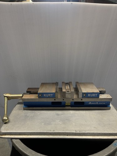 Kurt High Density Double Station Machine Vise 6" Jaw Width 4" Opening ...